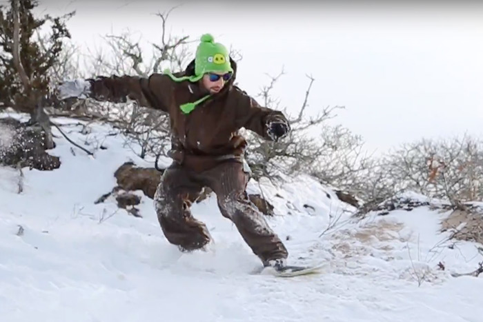 Snowskaters Shred Powder in Montauk – Dan’s Papers