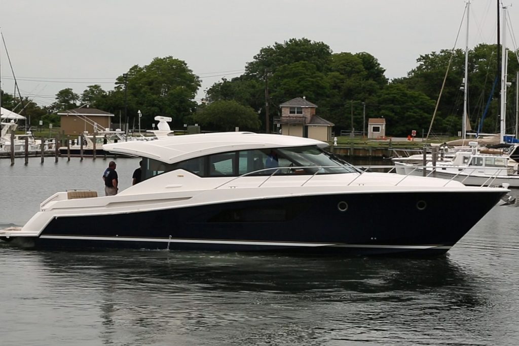 The Tiara 50′ Coupe Sea Trials at Hampton Watercraft & Marine – Dan’s ...