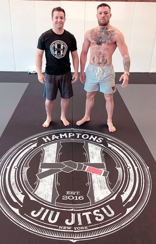 Conor McGregor Trains at Hamptons Jiu Jitsu in Southampton