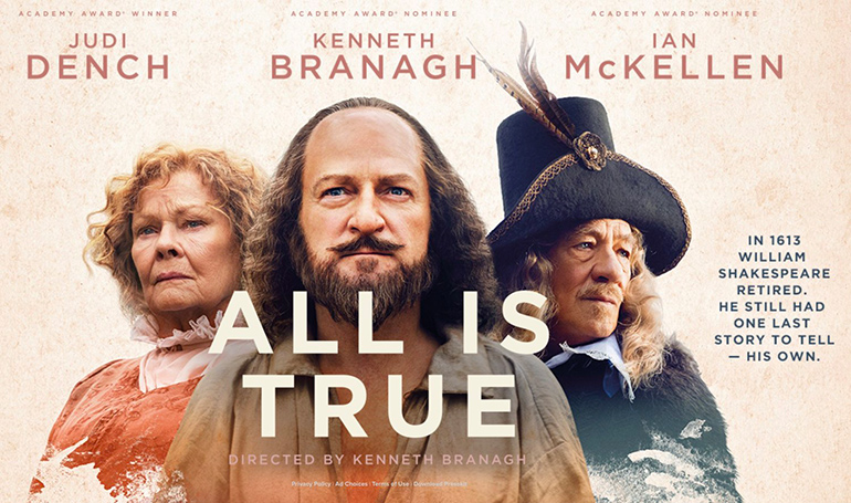 Danny Peary Talks to 'All Is True' Director and Star Kenneth Branagh