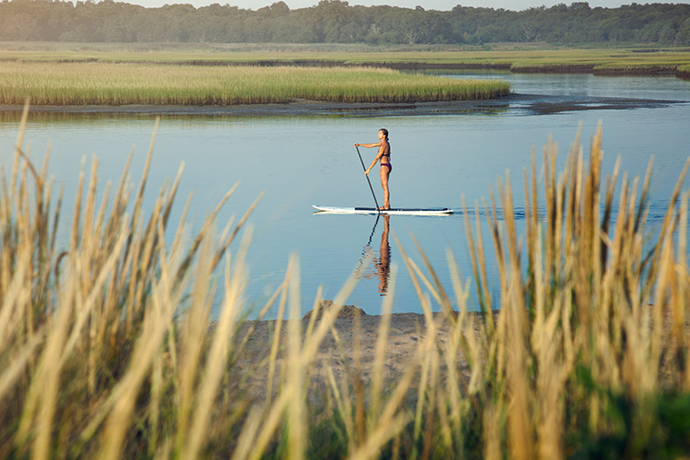 Gina Bradley Helps East End Women Find Their Inner Paddle Diva