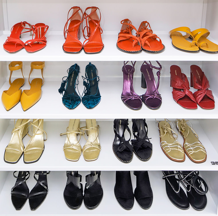 Tamara Mellon Mobile Shoe Closet Rolls Into the Hamptons