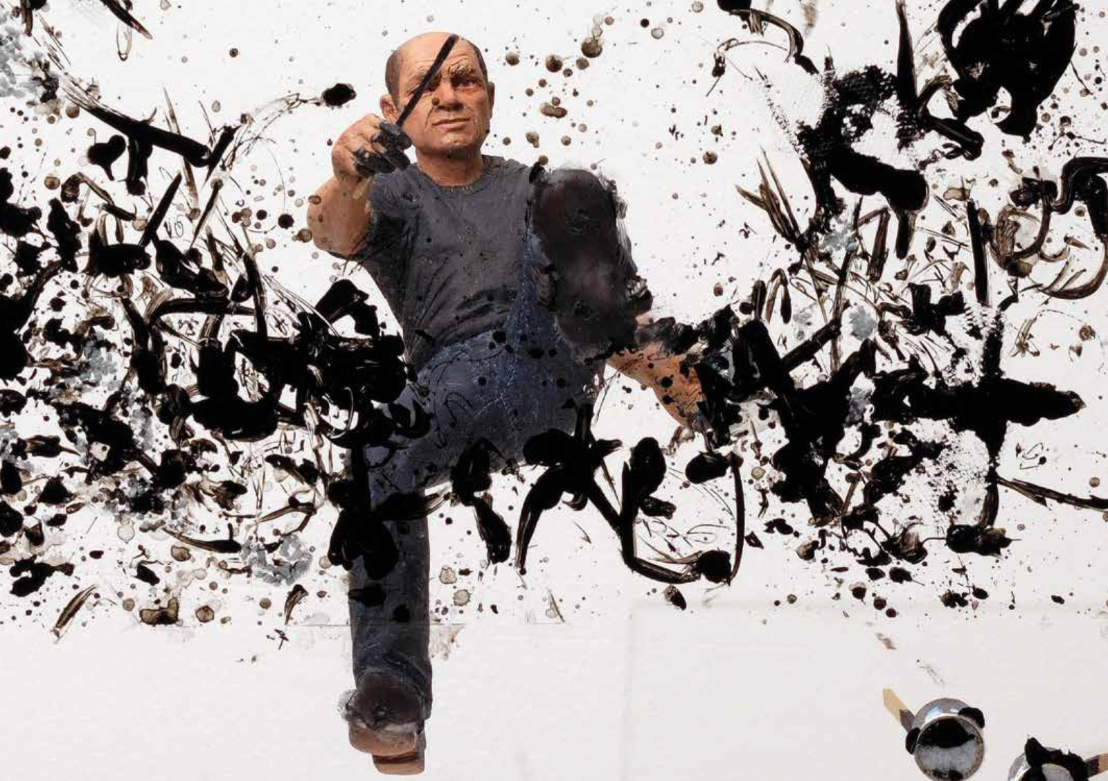 Dan's Cover Artist Joe Fig Resurrects Pollock in Miniature