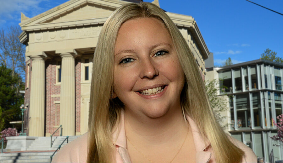 Dan Talks with Kelly Harris, John Jermain Library Director