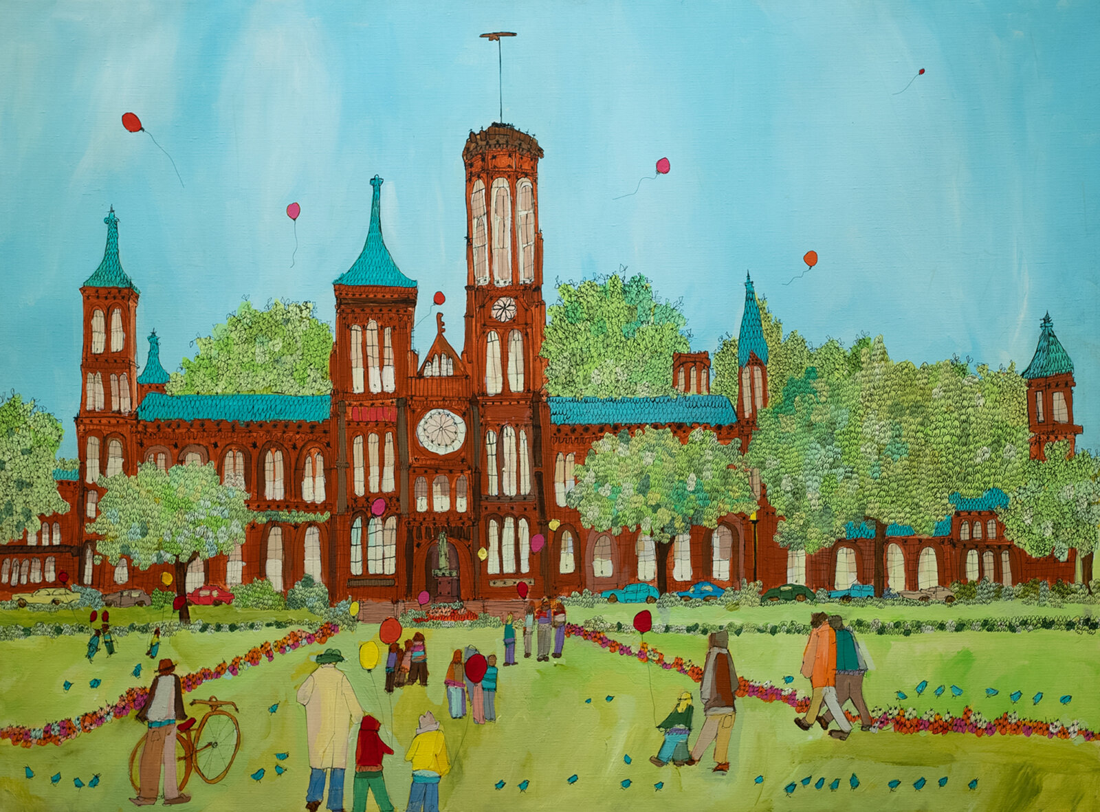 Dan's Cover Artist Susan Pear Meisel Paints Parrish Museum