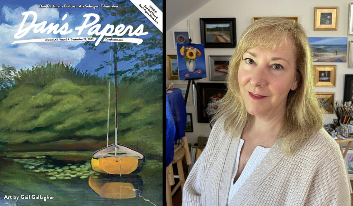 Dan's Cover Artist Gail Gallagher on Painting the Hamptons