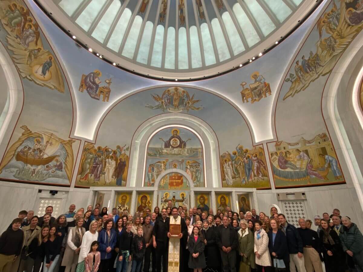 Father Constantine Visits the St. Nicholas Shrine