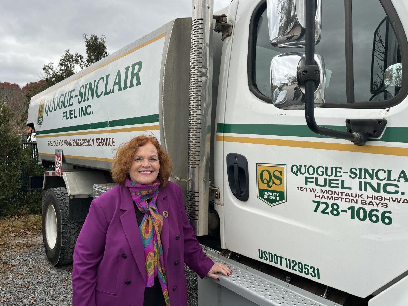 Meet Brenda Sinclair, President of Quogue-Sinclair Fuel Inc.