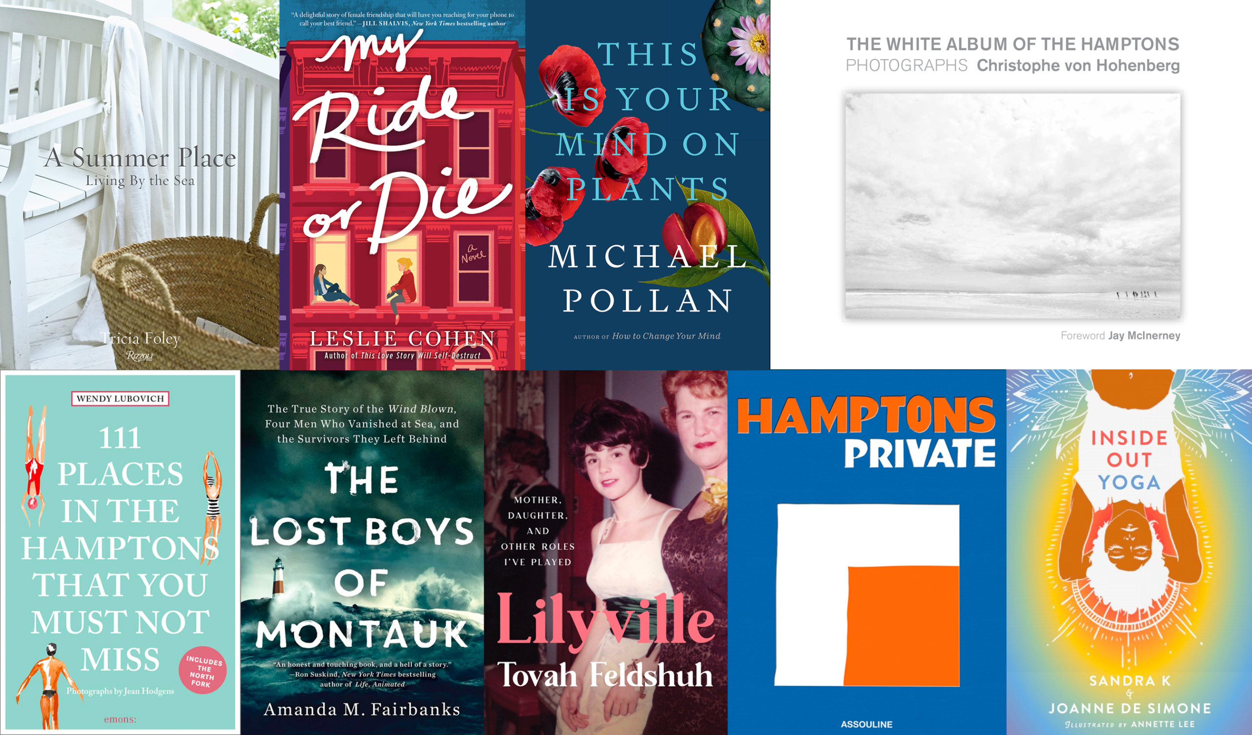 10 New Hamptons Books for Your Beach Bag or Coffee Table
