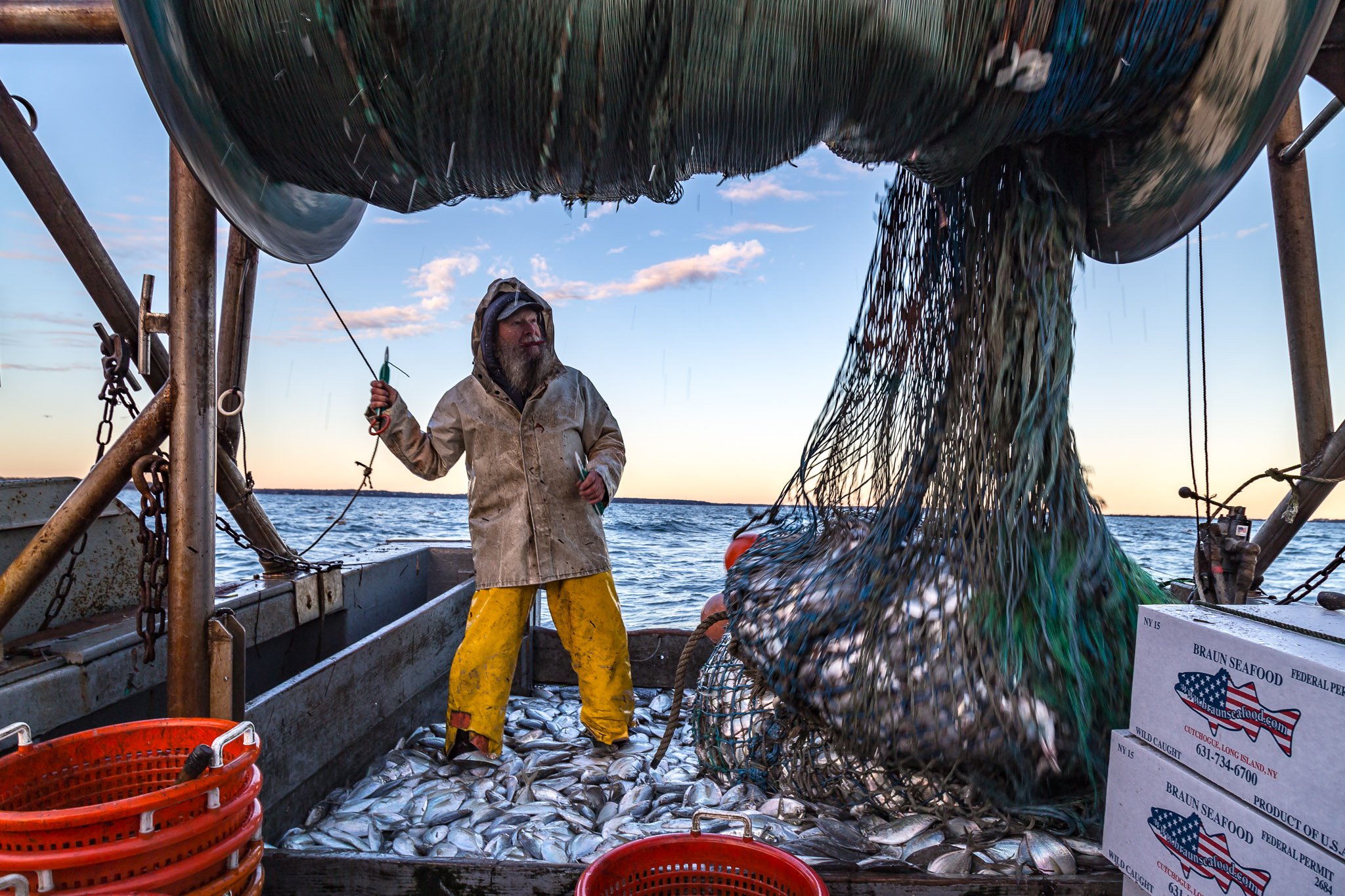 Commercial Fisherman Chris Hamilton Captures Life on Water